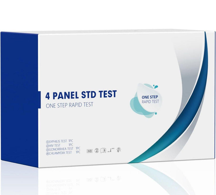 4 Panel STD Test Kit – Gulf STD Test Kits