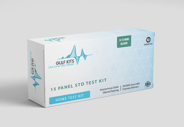 15 Panel STD Tests Kit – Gulf STD Test Kits